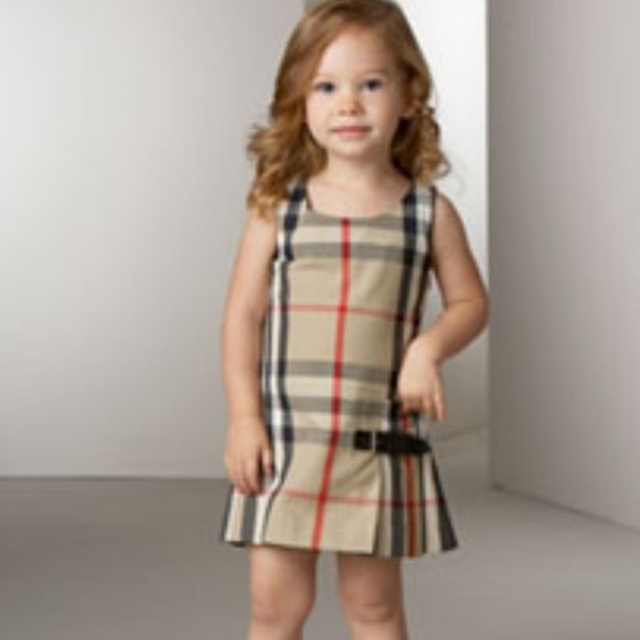 Burberry | Dresses | Burberry Girls Dress | Poshmark